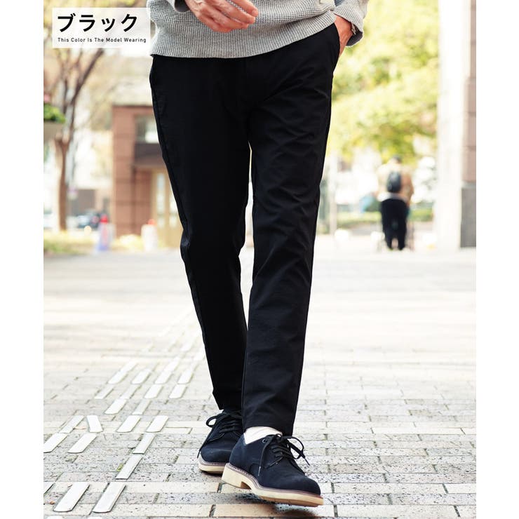 roshell シアサッカー スリムパンツ テーパードパンツ[品番：JG000014141]｜JIGGYS SHOP（ジギーズショップ）のメンズファッション通販｜SHOPLIST（ショップリスト）