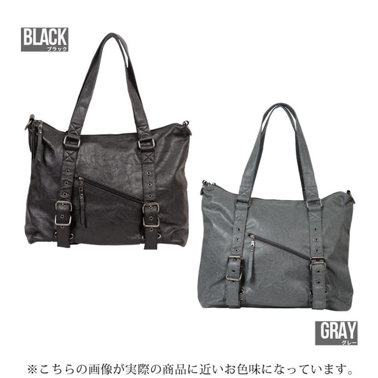 Roshell PU トートバッグ お兄系[品番：JG000005322]｜JIGGYS SHOP（ジギーズショップ）のメンズファッション通販｜SHOPLIST（ショップリスト）