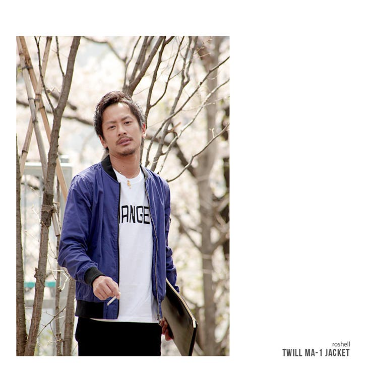 roshell(ロシェル) ツイルMA-1ブルゾン[品番：JG000006649]｜JIGGYS SHOP（ジギーズショップ）のメンズファッション通販｜SHOPLIST（ショップリスト）