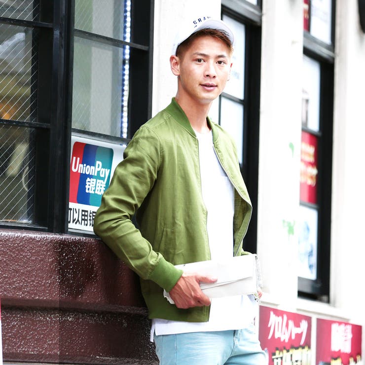 roshell リネンMA 1ブルゾン メンズ[品番：JG000008779]｜JIGGYS SHOP（ジギーズショップ）のメンズファッション通販｜SHOPLIST（ショップリスト）