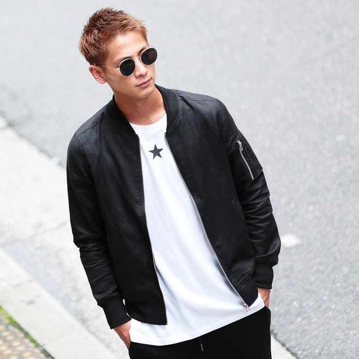 roshell リネンMA 1ブルゾン メンズ[品番：JG000008779]｜JIGGYS SHOP（ジギーズショップ）のメンズファッション通販｜SHOPLIST（ショップリスト）