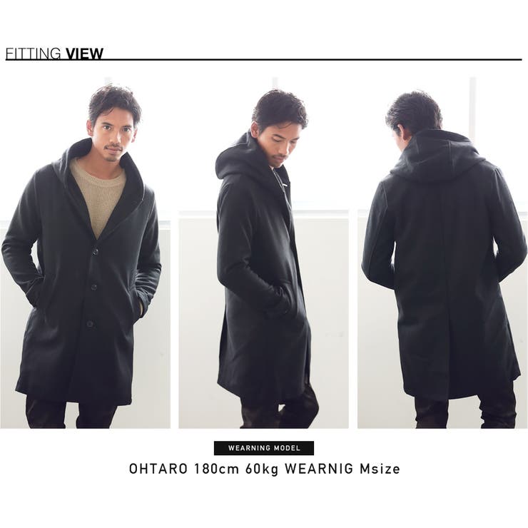 roshell フードコート メンズ コート[品番：JG000008956]｜JIGGYS SHOP（ジギーズショップ）のメンズファッション ...