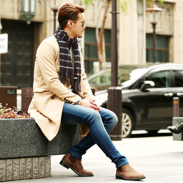 roshell アクリル起毛ウインドウペンマフラー ストール マフラー[品番：JG000009037]｜JIGGYS SHOP（ジギーズ ...