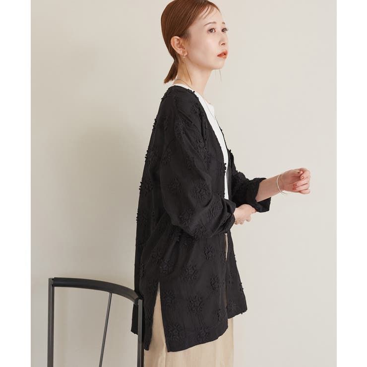 【emur/エミュール】エンブロイダリーカーディガン[品番：RPCW0042662]｜ROPE' PICNIC（ロペピクニック）のレディース ...