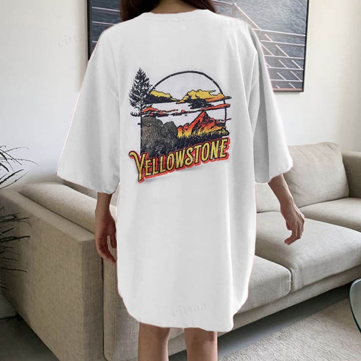 新作 YELLOWSTONEプリントTシャツ 0720（レディース[品番：LV000003754]｜LoveTiara（ラブティアラ）の ...