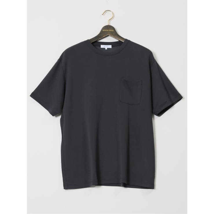 大きいサイズ】KAITEKI+ ポケット付 クルーネック半袖Tシャツ 大きいサイズ】KAITEKI+ ポケット付 クルーネック半袖Tシャツ