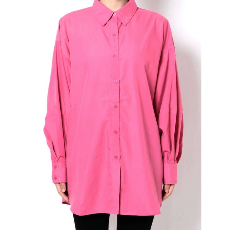 ブロードオーバーサイズシャツ[品番：MKSW0052946]｜MURUA（ムルーア）のレディースファッション通販｜SHOPLIST（ショップリスト）