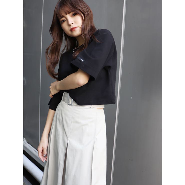 ウエストカットスカート[品番：MKSW0050378]｜MURUA（ムルーア）のレディースファッション通販｜SHOPLIST（ショップリスト）