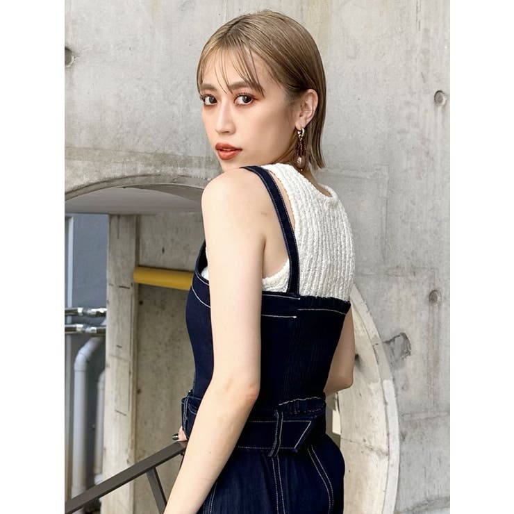 テープヤーンアメスリタンク[品番：MKSW0052976]｜MURUA（ムルーア）のレディースファッション通販｜SHOPLIST（ショップリスト）