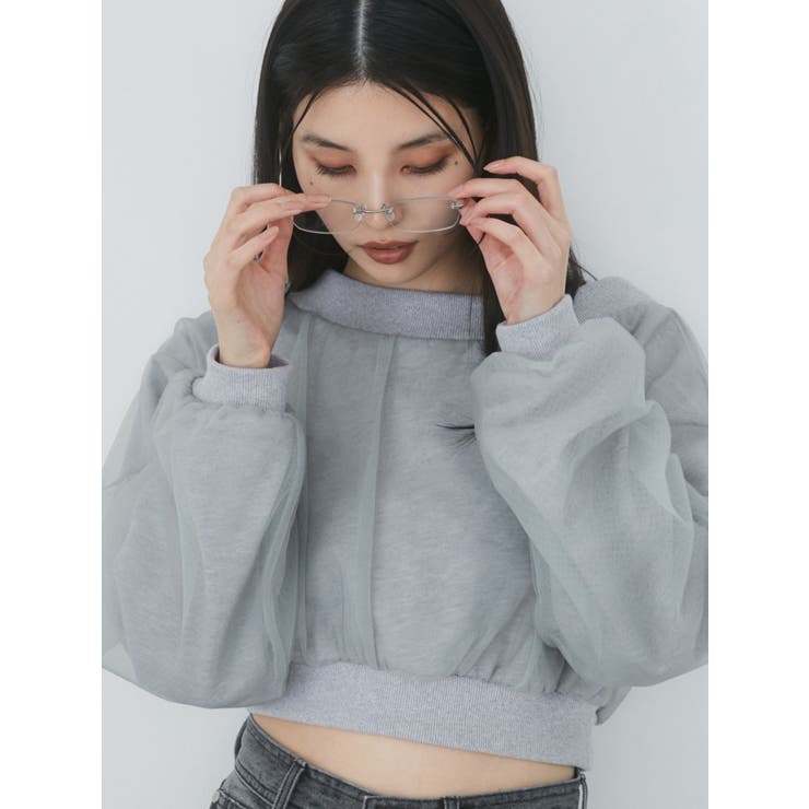 クリアサングラス[品番：MKSW0064027]｜MURUA（ムルーア）のレディースファッション通販｜SHOPLIST（ショップリスト）