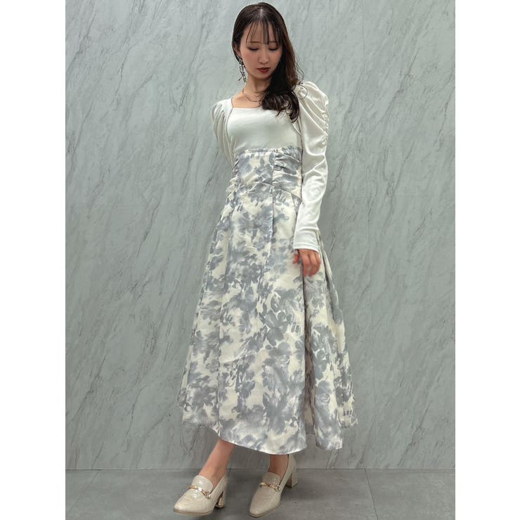 3Dフラワーコルセットワンピース[品番：MKSW0053946]｜dazzlin（ダズリン）のレディースファッション通販｜SHOPLIST（ショップリスト）