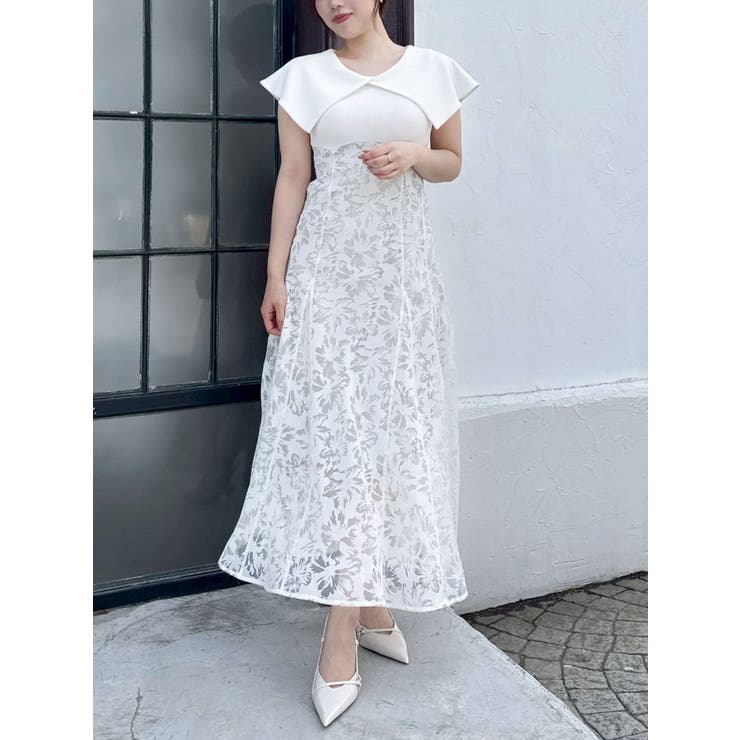 オパールフラワーコルセットワンピース[品番：MKSW0064429]｜dazzlin（ダズリン）のレディースファッション通販｜SHOPLIST（ショップリスト）