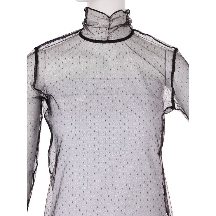 DOT TULLE TOP[品番：MKSW0002615]｜EMODA（エモダ）のレディースファッション通販｜SHOPLIST（ショップリスト）