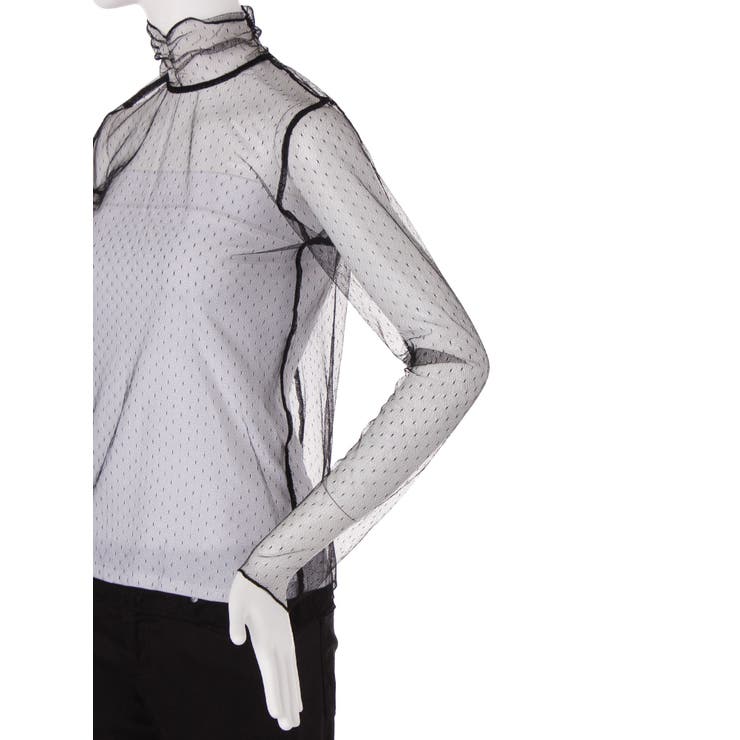 DOT TULLE TOP[品番：MKSW0002615]｜EMODA（エモダ）のレディースファッション通販｜SHOPLIST（ショップリスト）