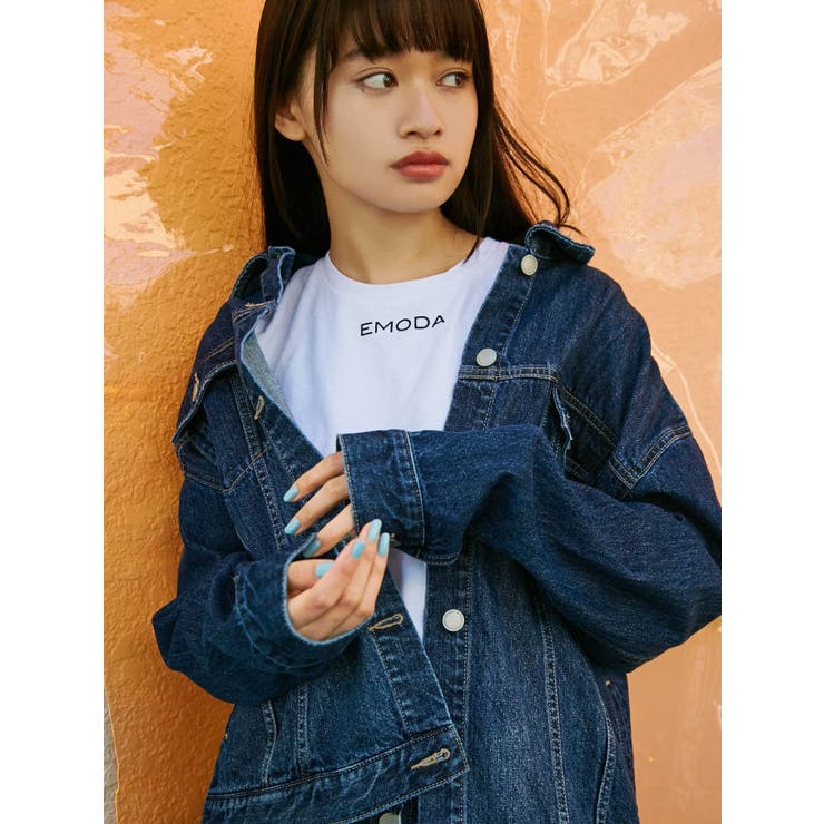 EMODAロゴTシャツ[品番：MKSW0003311]｜EMODA（エモダ）のレディースファッション通販｜SHOPLIST（ショップリスト）