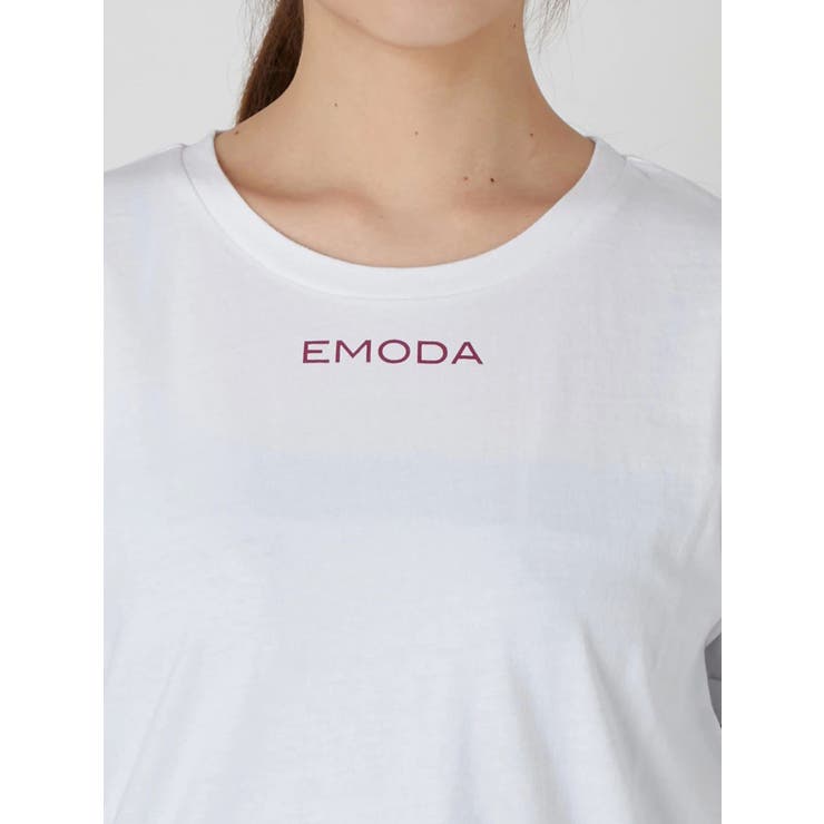 EMODAロゴTシャツ[品番：MKSW0003311]｜EMODA（エモダ）のレディースファッション通販｜SHOPLIST（ショップリスト）