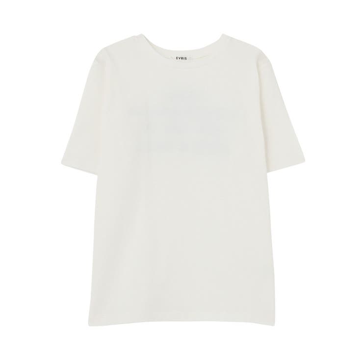 BACK LINER LOGO T－SH[品番：MKSW0005612]｜EVRIS（エブリス）のレディースファッション通販｜SHOPLIST ...