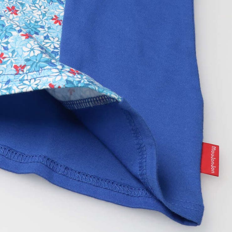 moujonjon 花柄切替半袖チュニックTシャツ80cm～140cm[品番：MTIK0010872]｜こどもの森e-shop（コドモノモリイーショップ）のキッズファッション通販 ...