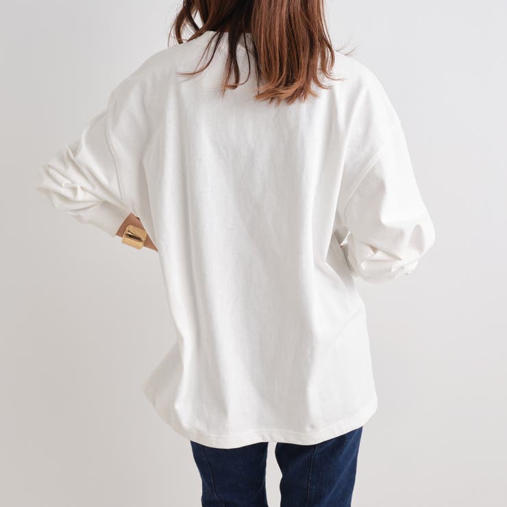 【NUNIFE】カレッジSWETEE[品番：NCLW0009935]｜NICE CLAUP / OLIVE des OLIVE OUTLET ...