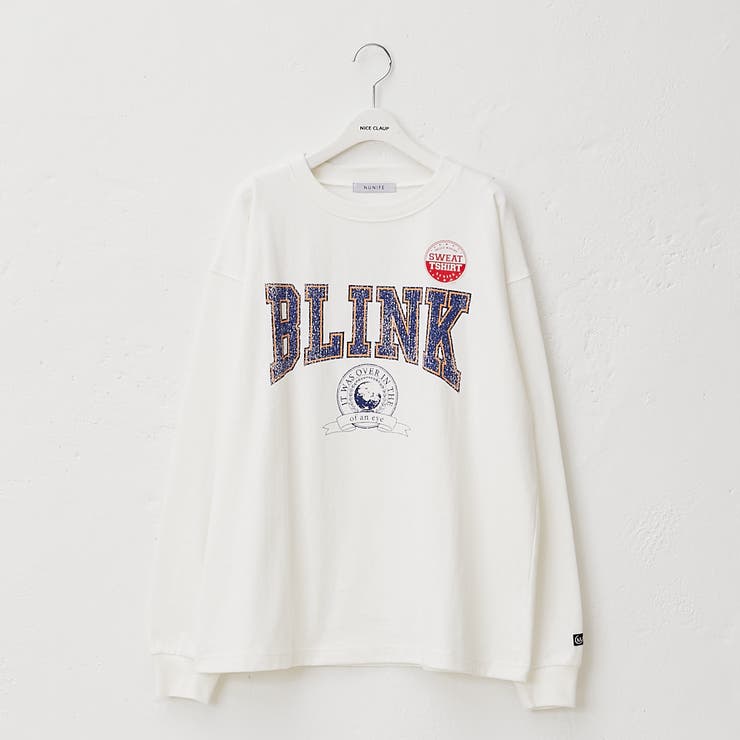 【NUNIFE】カレッジSWETEE[品番：NCLW0009935]｜NICE CLAUP / OLIVE des OLIVE OUTLET ...