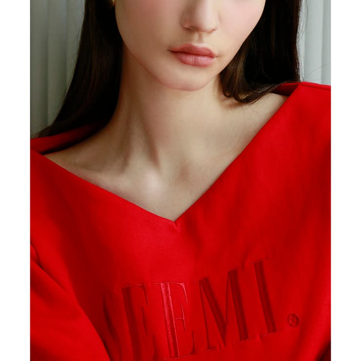 【Seemi】Seemiロゴフリルスウェット[品番：NCLW0010361]｜NICE CLAUP OUTLET（ナイスクラップアウトレット ...