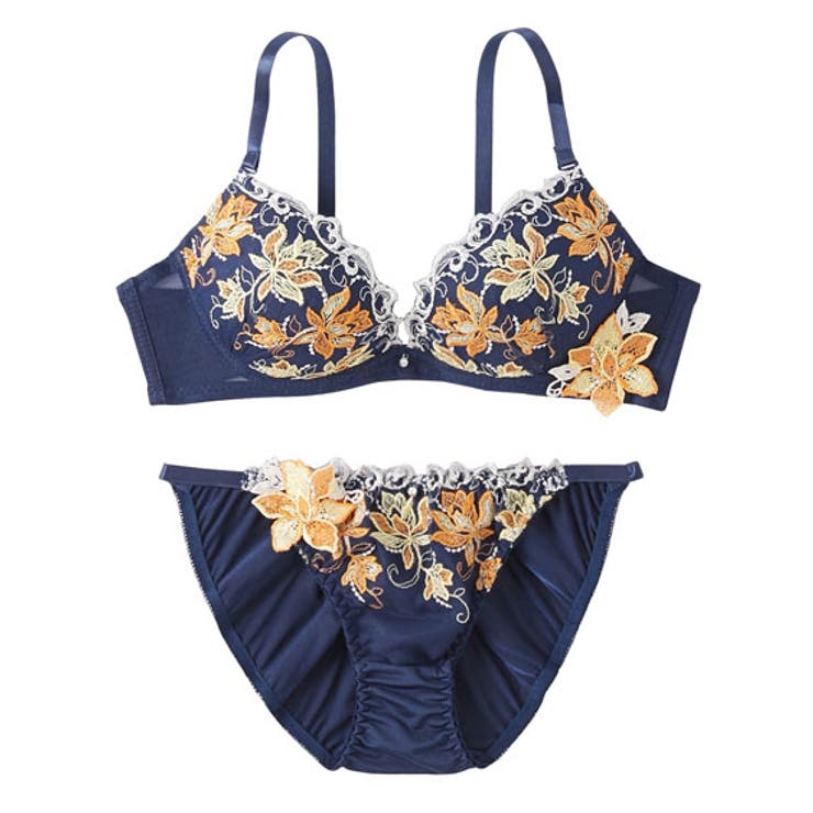 (E70/M-F80/L)オリビアローズブラジャーショーツセット[品番：NISW0001938]｜nissen（ニッセン）のレディースファッション通販｜SHOPLIST（ショップリスト）