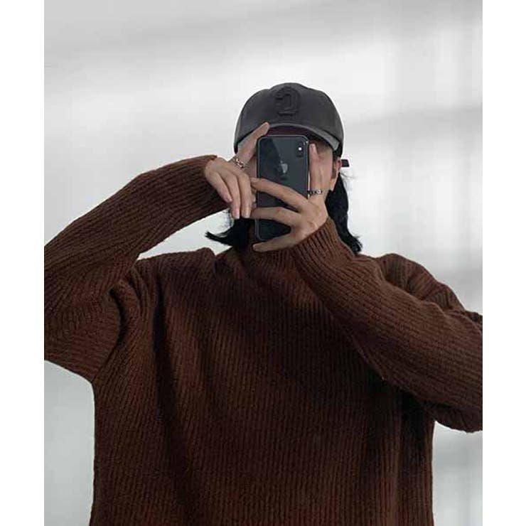 ASCLO(エジュクロ)Hachi Half Neck Knit 韓国[品番：NWIW0010584]｜3rd Spring（サードスプリング ...