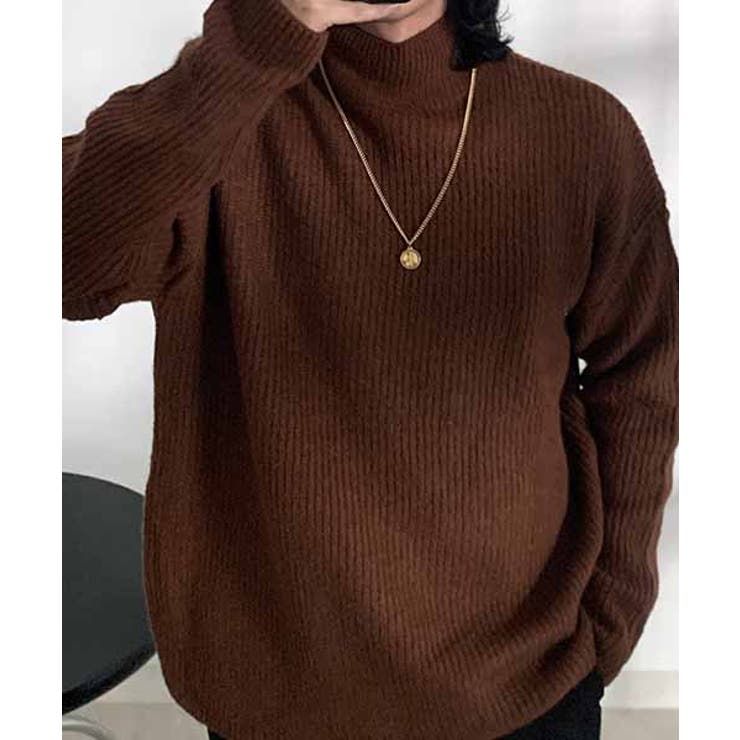 ASCLO(エジュクロ)Hachi Half Neck Knit 韓国[品番：NWIW0010584]｜3rd Spring（サードスプリング ...