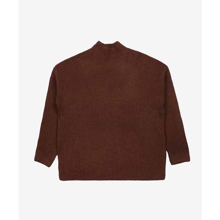 ASCLO(エジュクロ)Hachi Half Neck Knit 韓国[品番：NWIW0010584]｜3rd Spring（サードスプリング ...