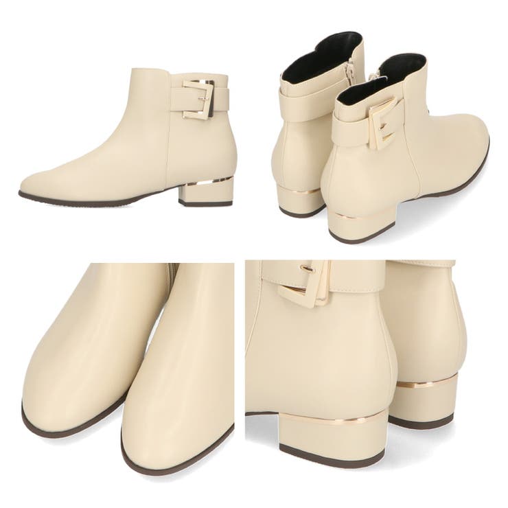 ≪オリエンタルトラフィック≫バックルベルトショートブーツ/42402