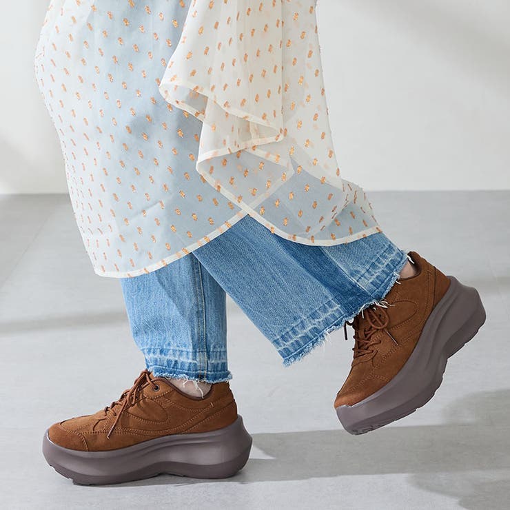 スエードボリュームソールスニーカー/OT3774[品番：ORTS0009134