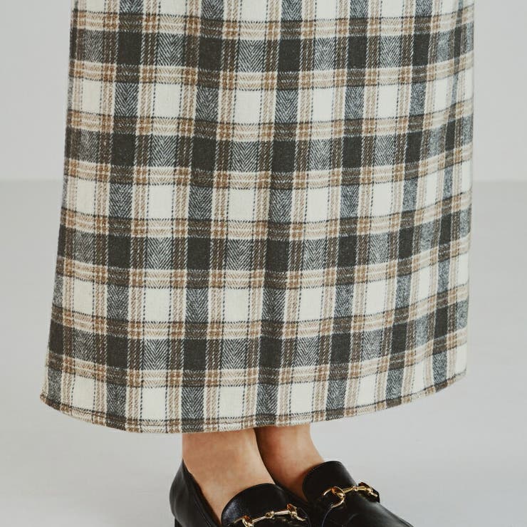 チェック柄タイトスカート/AC2709 acro アクロ[品番：ORTS0003994]｜ORiental TRaffic（オリエンタル ...