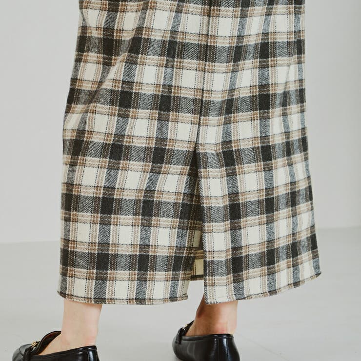 チェック柄タイトスカート/AC2709 acro アクロ[品番：ORTS0003994]｜ORiental TRaffic（オリエンタル ...