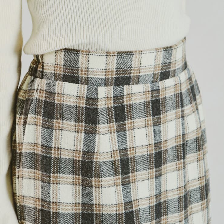 チェック柄タイトスカート/AC2709 acro アクロ[品番：ORTS0003994]｜ORiental TRaffic（オリエンタル ...