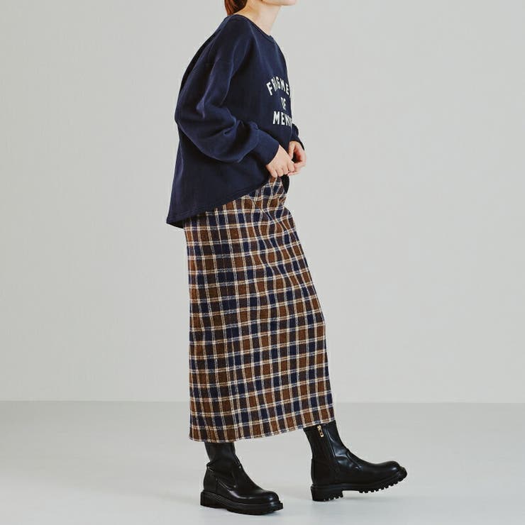 チェック柄タイトスカート/AC2709 acro アクロ[品番：ORTS0003994]｜ORiental TRaffic（オリエンタル ...