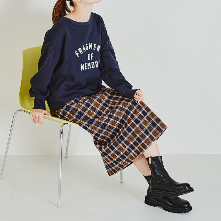 チェック柄タイトスカート/AC2709 acro アクロ[品番：ORTS0003994]｜ORiental TRaffic（オリエンタル ...
