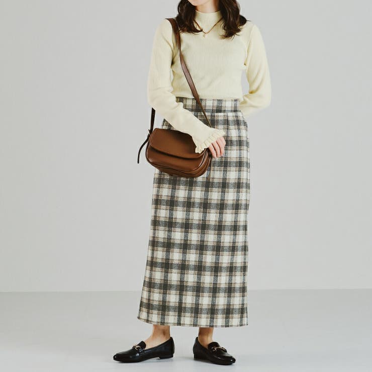 チェック柄タイトスカート/AC2709 acro アクロ[品番：ORTS0003994]｜ORiental TRaffic（オリエンタル ...