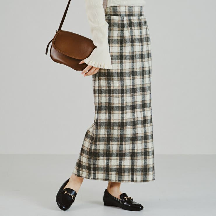 チェック柄タイトスカート/AC2709 acro アクロ[品番：ORTS0003994]｜ORiental TRaffic（オリエンタル ...