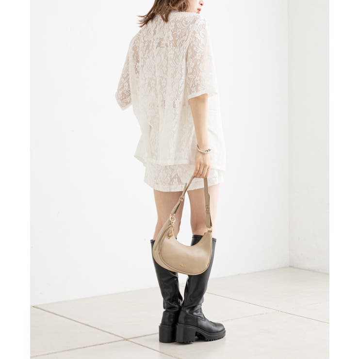 【Chico】レース5分袖シャツJKT[品番：PALW0003184]｜PAL GROUP OUTLET（パルグループアウトレット）の ...