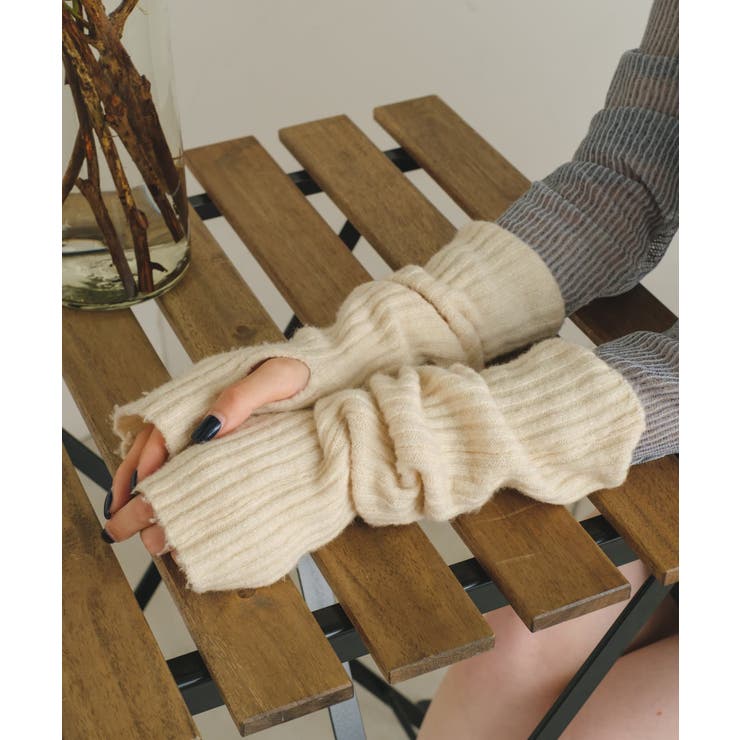 【Kastane】リブニットアームカバー[品番：PALW0002541]｜PAL GROUP OUTLET（パルグループアウトレット）の ...