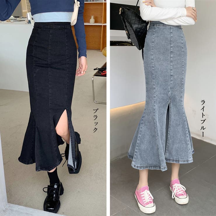 デニムスカート レディース 春夏秋冬[品番:PENA0031650 デニムスカート レディース 春夏秋冬[品番:PENA0031650