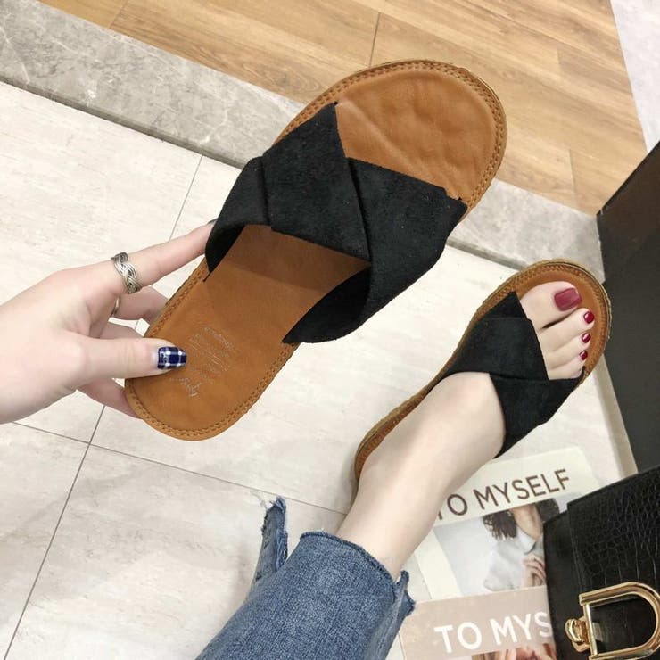 サンダル コンフォート レディース[品番：FQ000153337]｜PlusNao（プラスナオ）のレディースファッション通販｜SHOPLIST（ショップリスト）