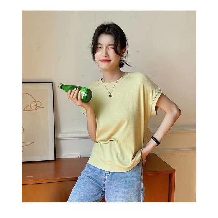 Tシャツ 半袖 カットソー[品番：FQ000183087]｜PlusNao（プラスナオ）のレディースファッション通販｜SHOPLIST（ショップリスト）