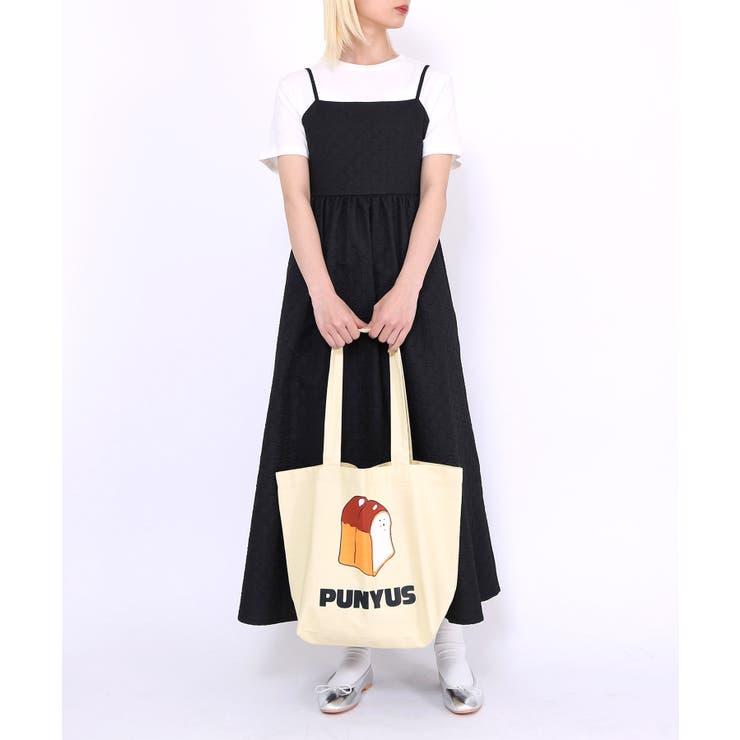 フード柄トートバッグ[品番：PNYW0004394]｜PUNYUS （プニュズ）のレディースファッション通販｜SHOPLIST（ショップリスト）