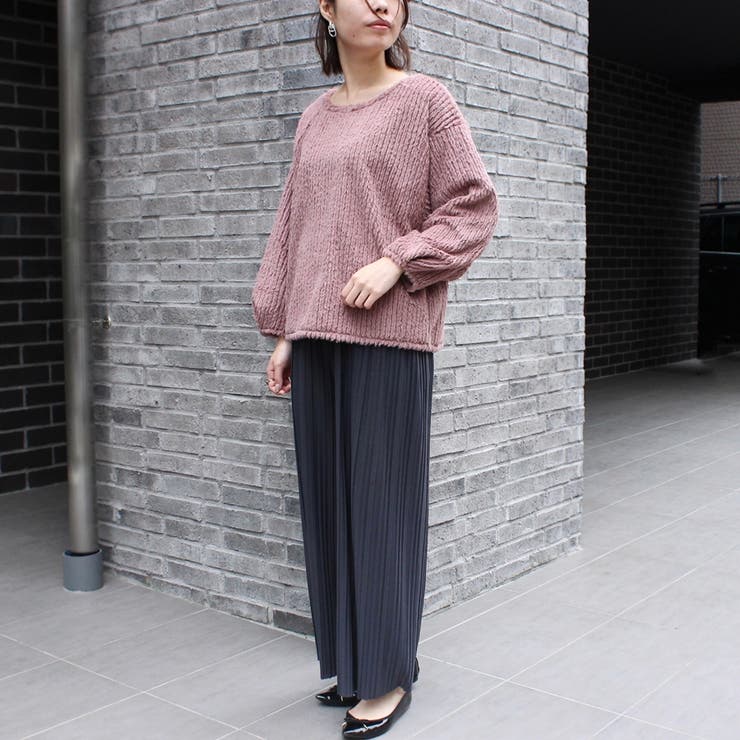 トップスプルオーバーシャギーゆったりルームウェア部屋着かわいいカジュアルM大きい…[品番：SKLW0001439]｜LAPULE （ラピュレ ...