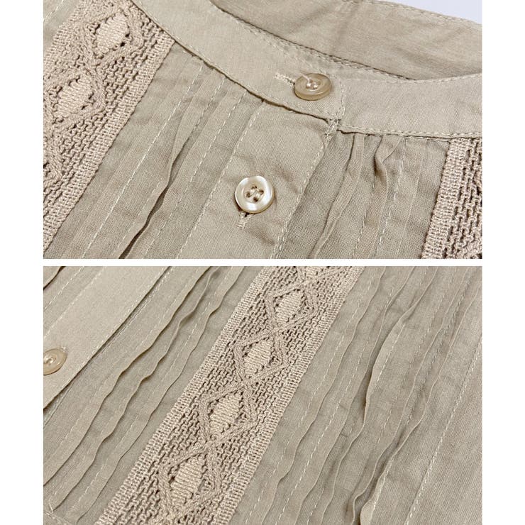 ブラウス レディース 半袖[品番：SKLW0002685]｜LAPULE （ラピュレ）のレディースファッション通販｜SHOPLIST（ショップリスト）