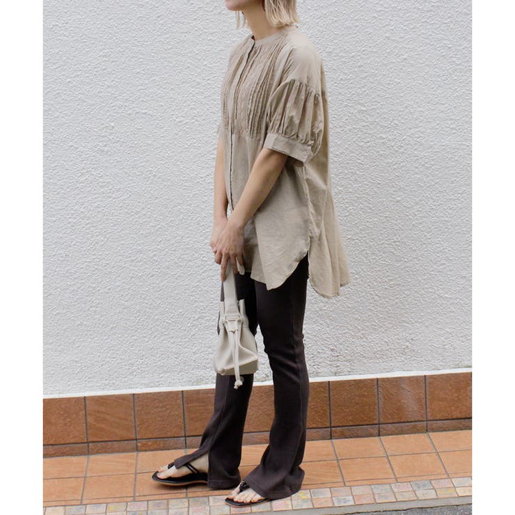 ブラウス レディース 半袖[品番：SKLW0002685]｜LAPULE （ラピュレ）のレディースファッション通販｜SHOPLIST（ショップリスト）