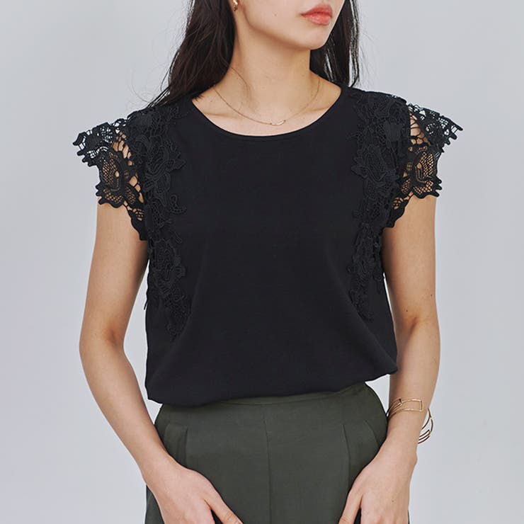 ノースリーブ Tシャツ レディース[品番：SKLW0002922]｜LAPULE （ラピュレ）のレディースファッション通販｜SHOPLIST ...