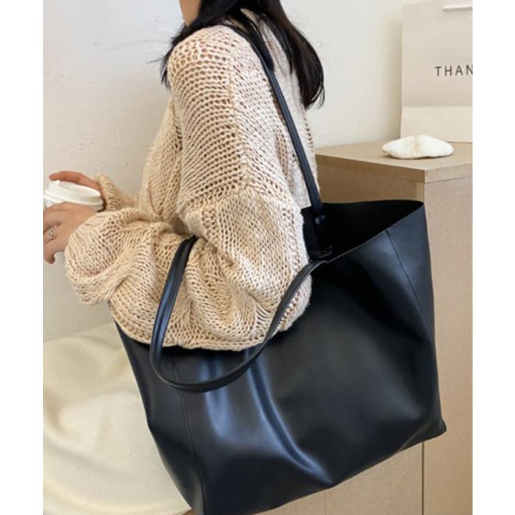 【MAISON BREEZE】フェイクレザーエコバッグ コンパクト KNF[品番：TTMW0001223]｜SETUP7【WOMEN】（セットアップセブン）のレディースファッション通販 ...