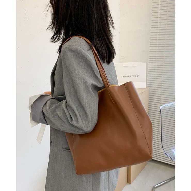 【MAISON BREEZE】フェイクレザーエコバッグ コンパクト KNF[品番：TTMW0001223]｜SETUP7【WOMEN】（セットアップセブン）のレディースファッション通販 ...